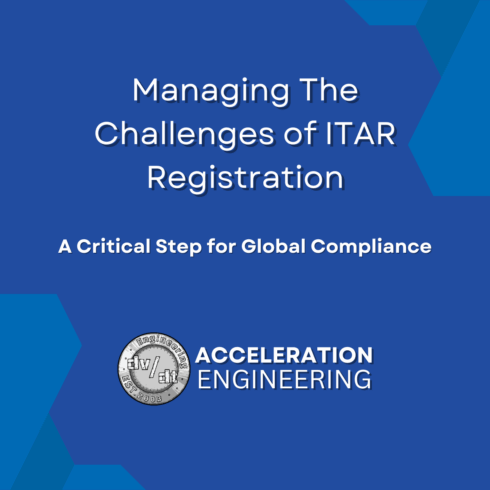 Managing the Challenges of ITAR Registration: A Critical Step for ...