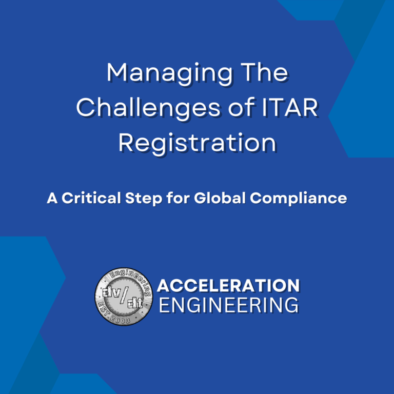 Managing the Challenges of ITAR Registration: A Critical Step for ...